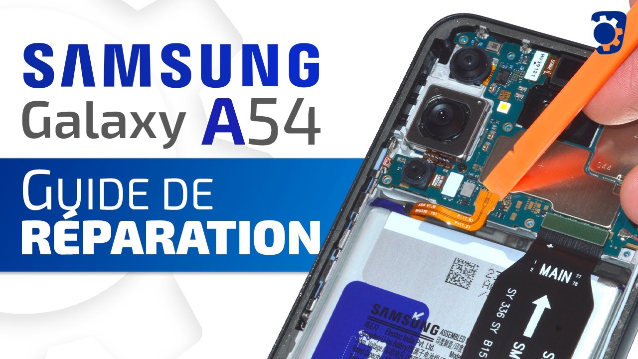 Comment réparer le Samsung Galaxy A54 (5G) ? - YouTube
