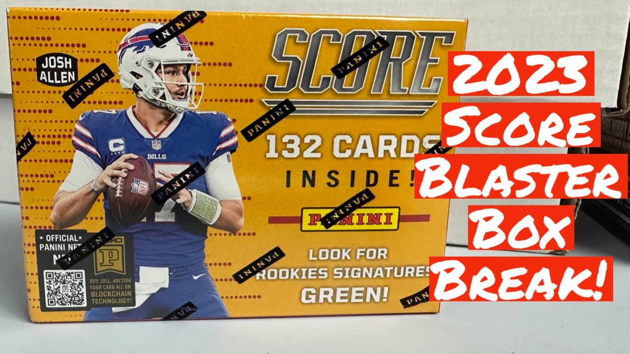 2023 Score Football Blaster Box Break! - YouTube