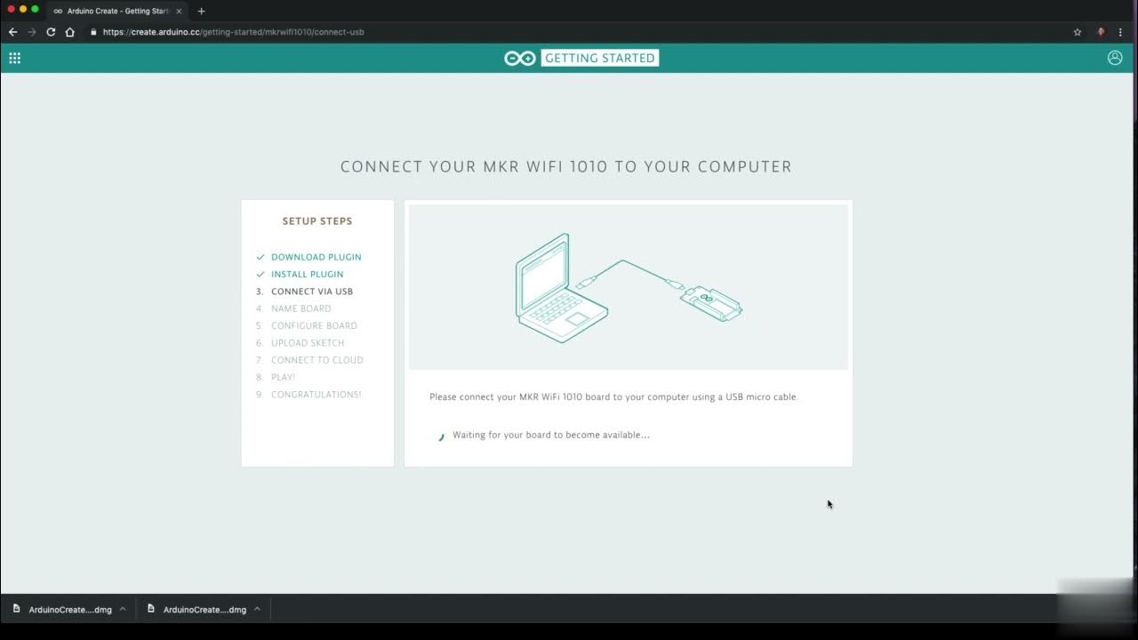 Installing the Arduino Create Plugin and Setting up your Arduino MKR Board | Iot Full course #7 ...