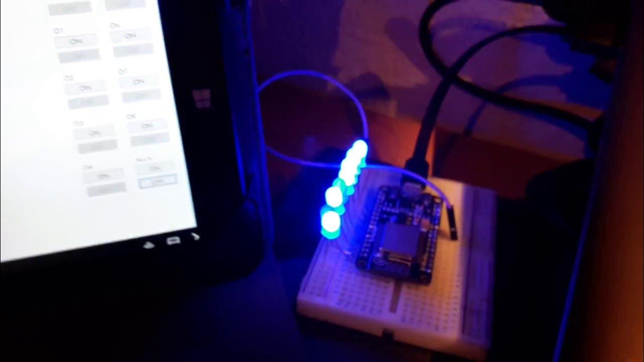 nodeMCU Ui - ESP8266 - YouTube