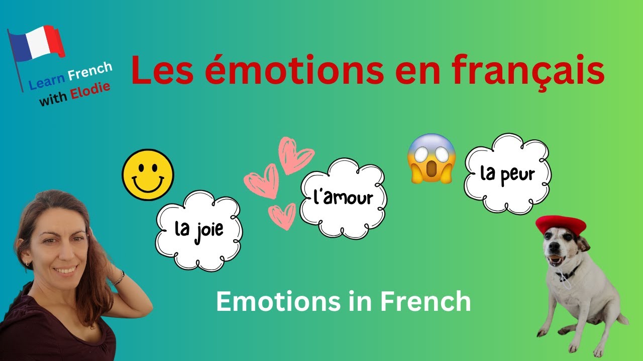 Emotions in French - YouTube