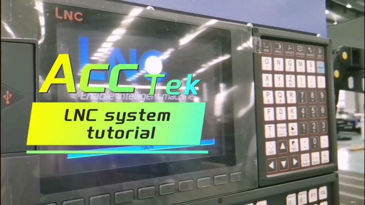 From Acctek group/ operation training of LNC control system of cnc router machine - YouTube