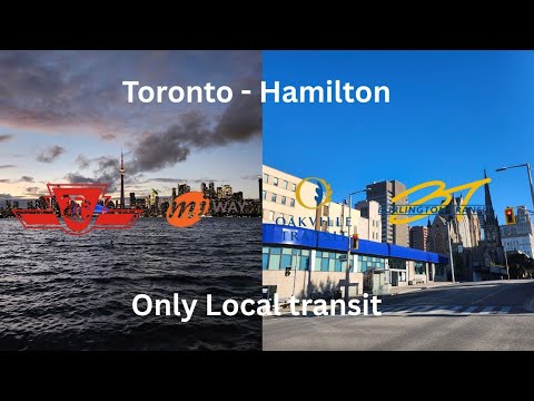 Going from Toronto to Hamilton only on local transit [Vlog] - YouTube