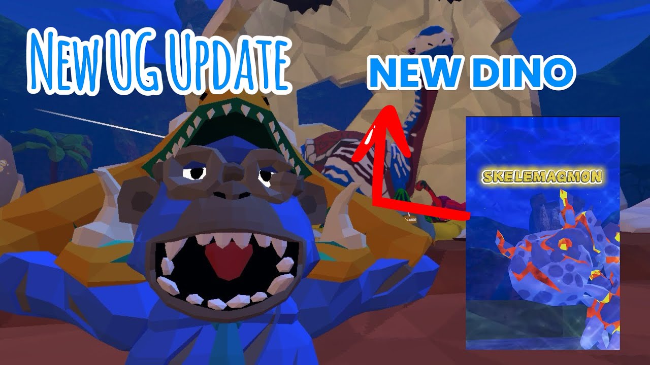 New UG update + NEW FUSION DINO #ug #vr #ugvr - YouTube