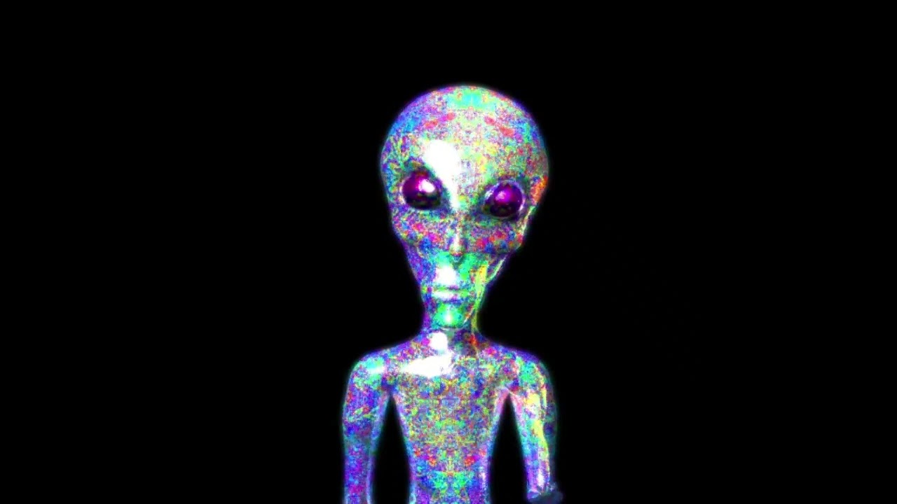 DMT Alien test animation - YouTube