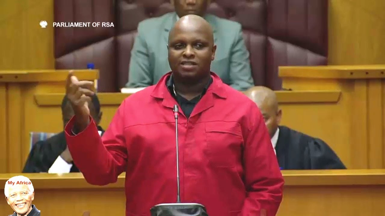 Must Watch - Floyd Shivambu Lectures Parliament On National Treasury ...