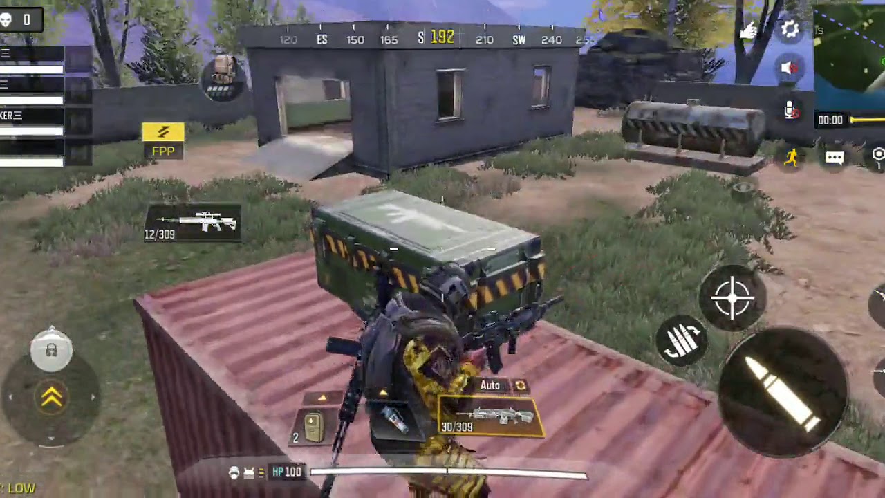 Call of Duty Mobile Battle Royale Squad Multiplayer TPP Gameplay ( No ...