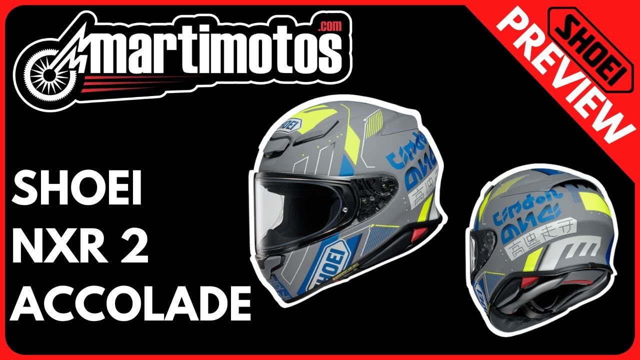 Preview // Shoei NXR 2 Accolade - YouTube