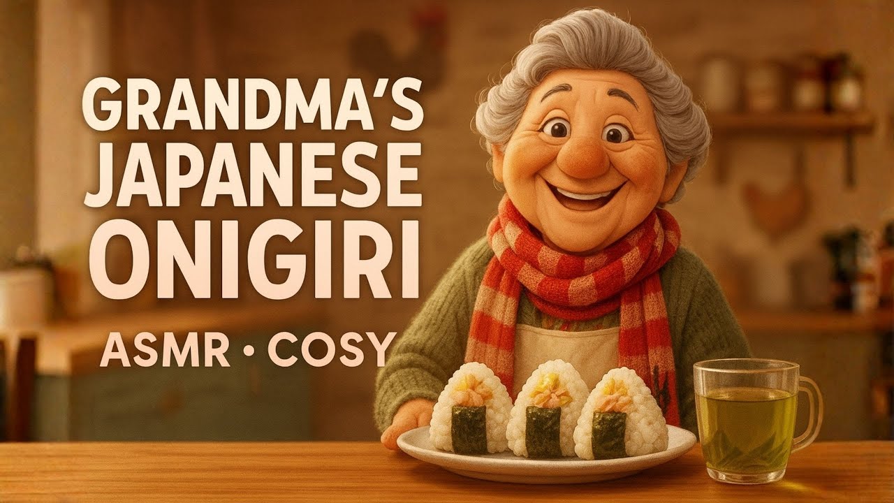 Cosy ASMR | Grandma’s Japanese Onigiri 🍙 | Cooking in a Village Kitchen ...