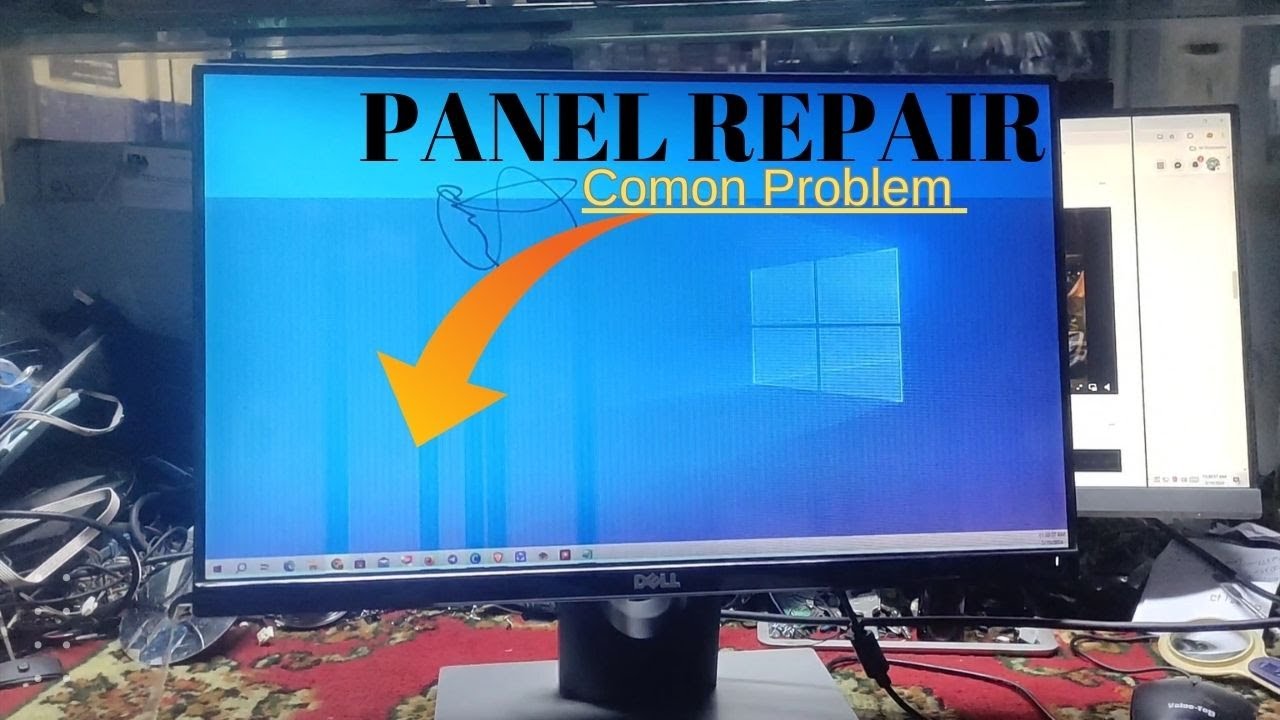 Monitor Repair Dell Borderless IPS Panel Problem Fix | Afjal Hossain ...
