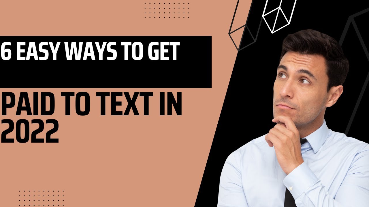 6 Easy Ways to Get Paid to Text in 2022 - YouTube