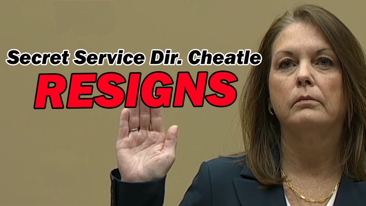 Secret Service Dir. Cheatle Resigns! - YouTube