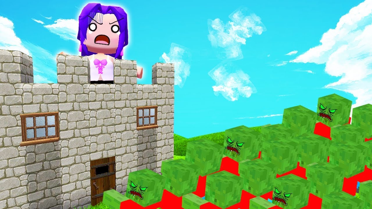 UN ESERCITO DI ZOMBIE HA ATTACCATO LA MIA CASA SU MINI WORLD! 🧟 - YouTube