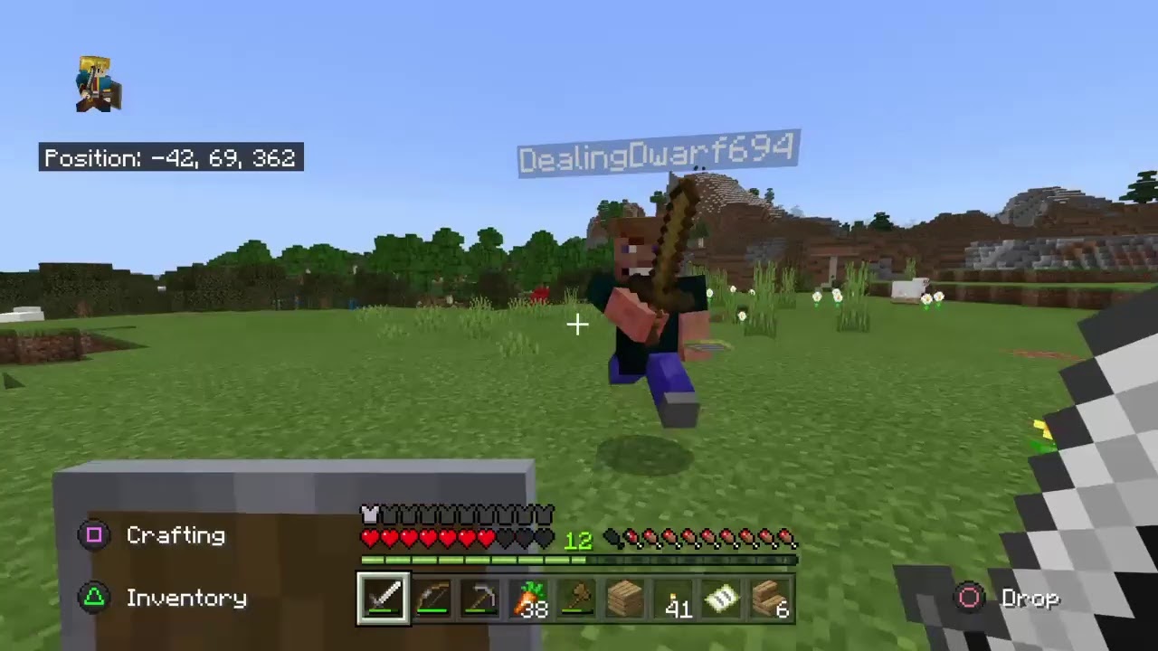 Minecraft|Gameplay Skycraft part 2 building a house - YouTube
