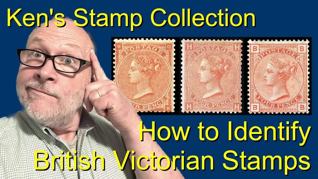 How to Identify Early British Queen Victoria Stamps - YouTube