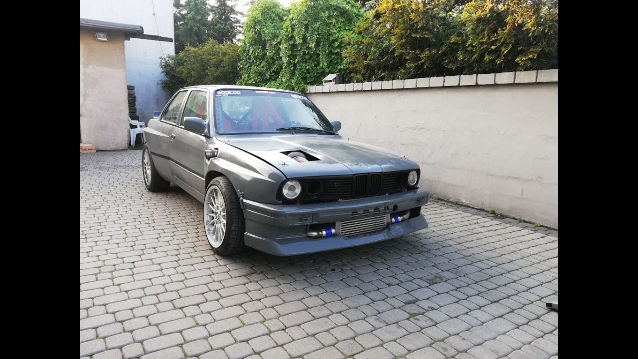bmw e30 m30b35 turbo dyno hamownia Wstr drift alpina m106 part 2 - YouTube