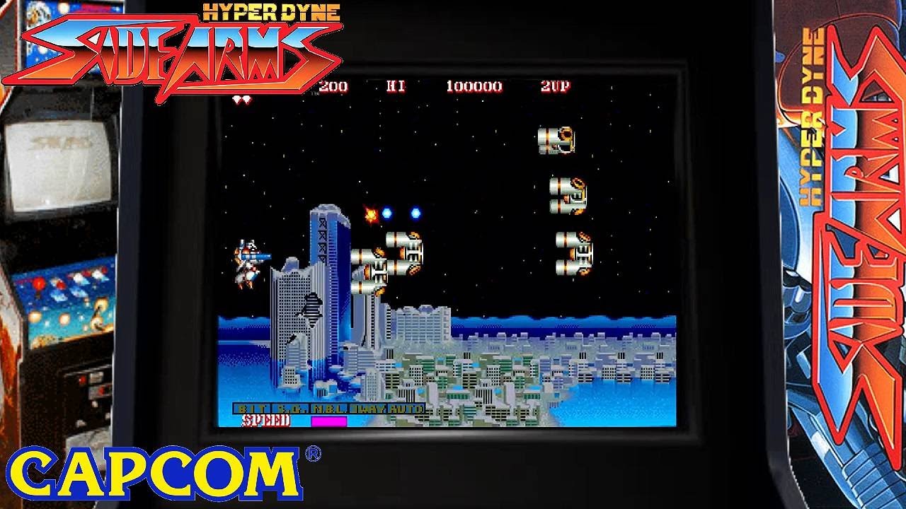 HYPER DYNE SIDE ARMS | Arcade | Capcom | 1986 - YouTube