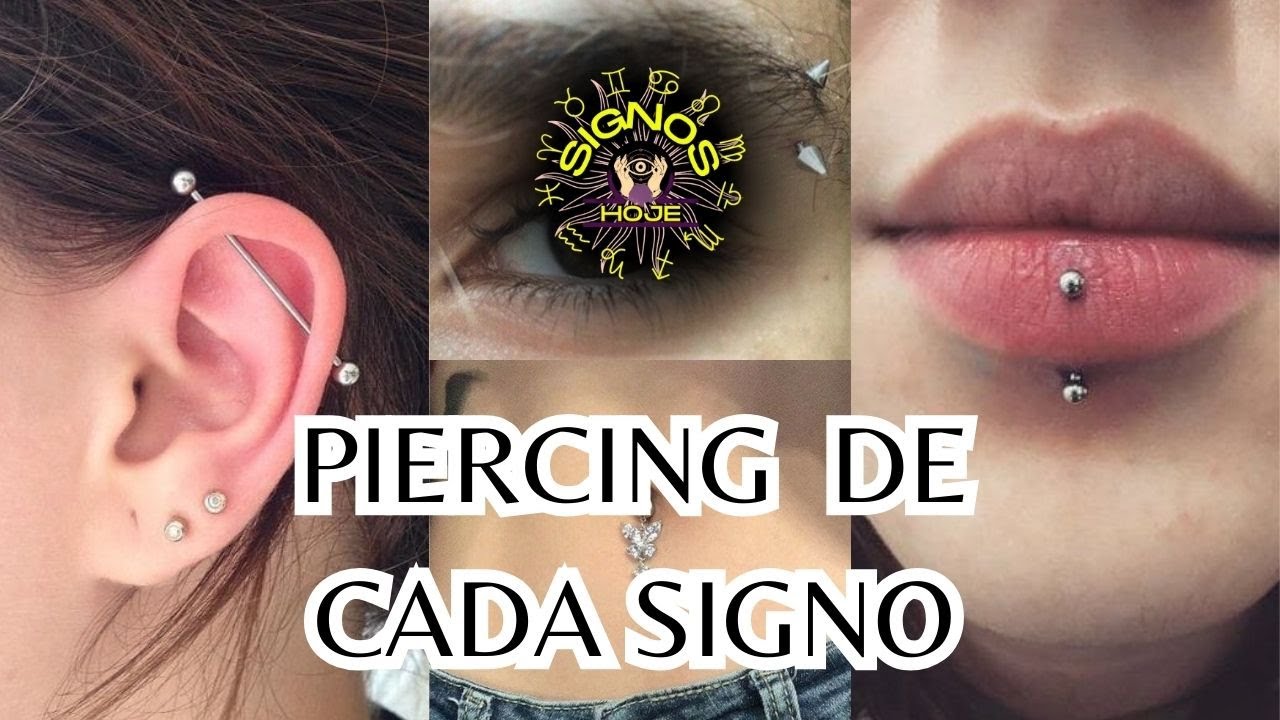 PIERCING DE CADA SIGNO - SIGNOS HOJE - YouTube