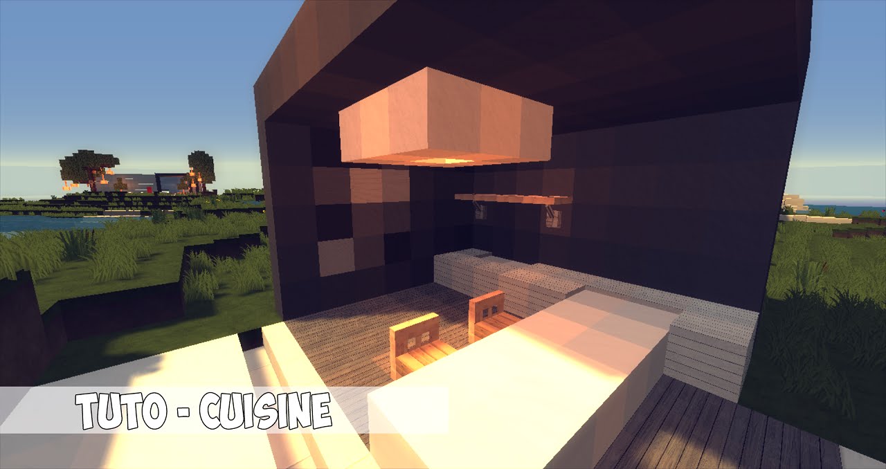 Tuto Intérieur Minecraft - Cuisine - YouTube