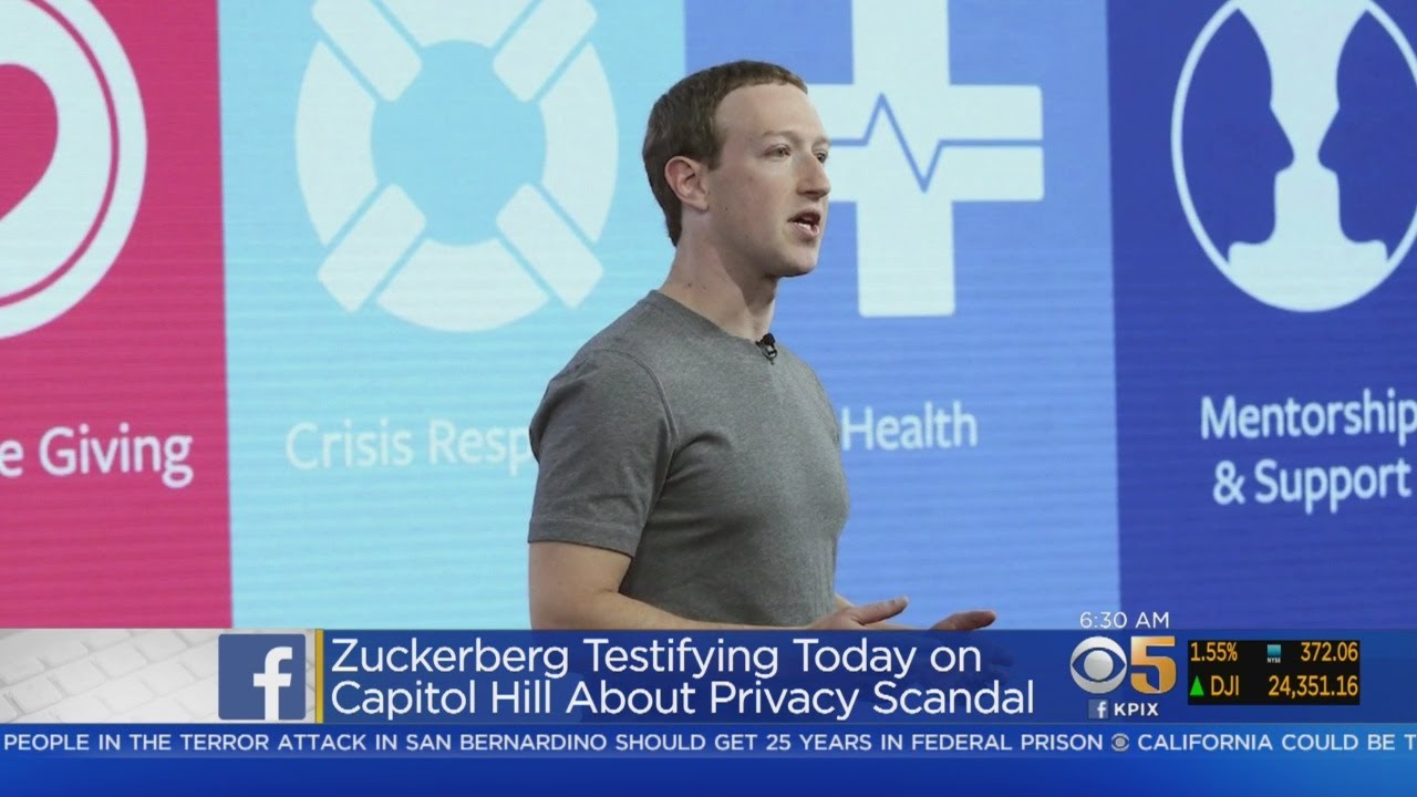 Zuckerberg Set To Testify Before Congress - YouTube