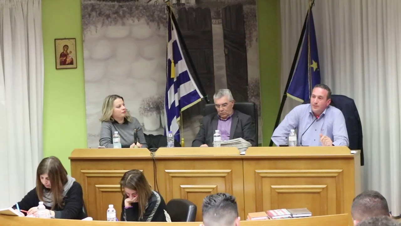 Η τοποθέτηση του Χρήστου Μπάτση (Δημ Συμβ Φεβρουαρίου) - YouTube