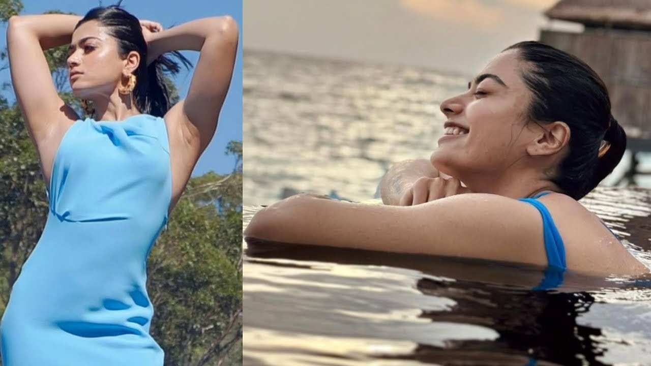 Rashmika Mandanna Travelling Photoshoot Part 7 | Actress Rashmika Beach ...