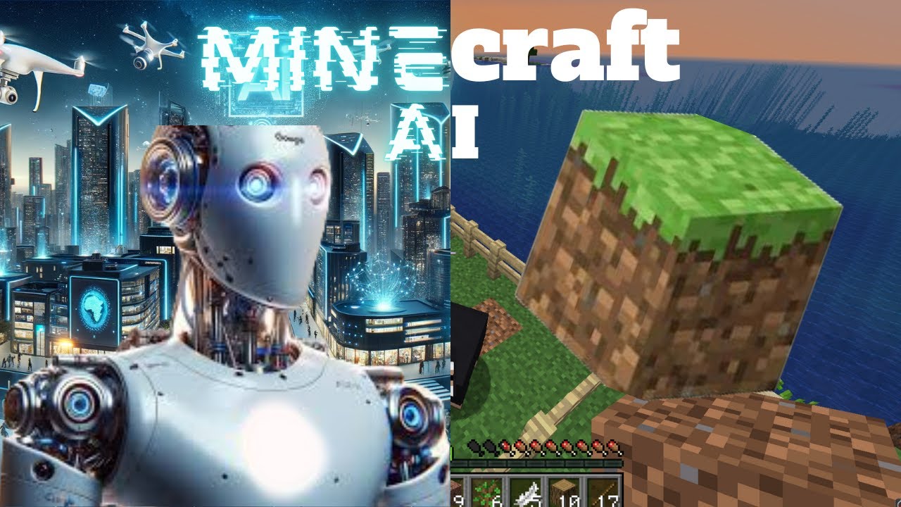 Playing Minecraft AI {MINECRAFT AI UNIVERSE} #minecraft #ai # ...