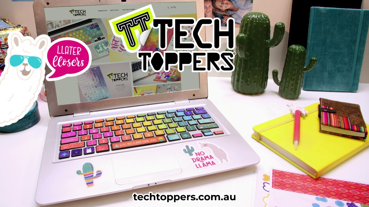 Tech Toppers - How to personalise my tech (Llama need no drama) - YouTube