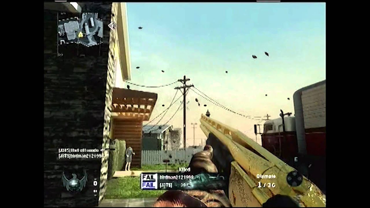 Olympia + Flying CoD Player = Dead Man - YouTube