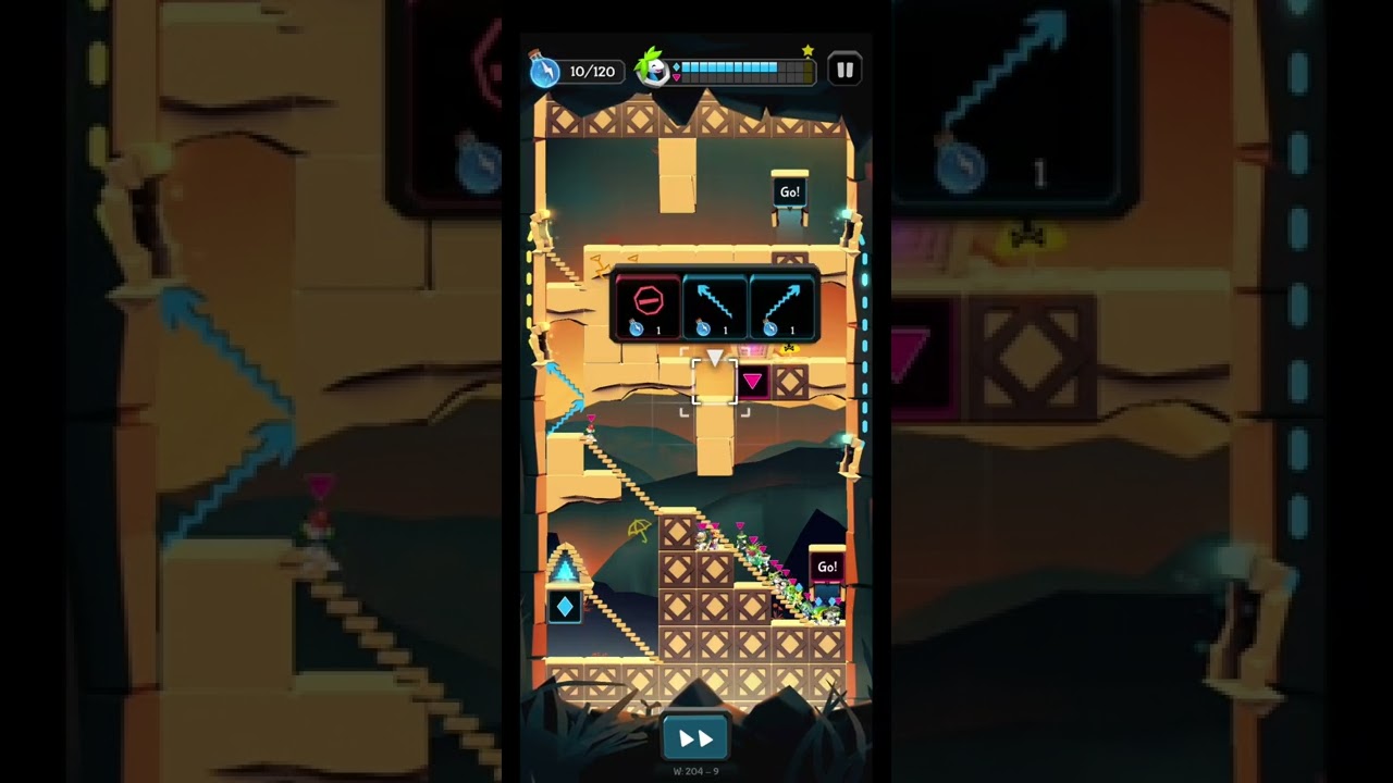 Lemmings W 204 - 9. Walkthrough. - YouTube