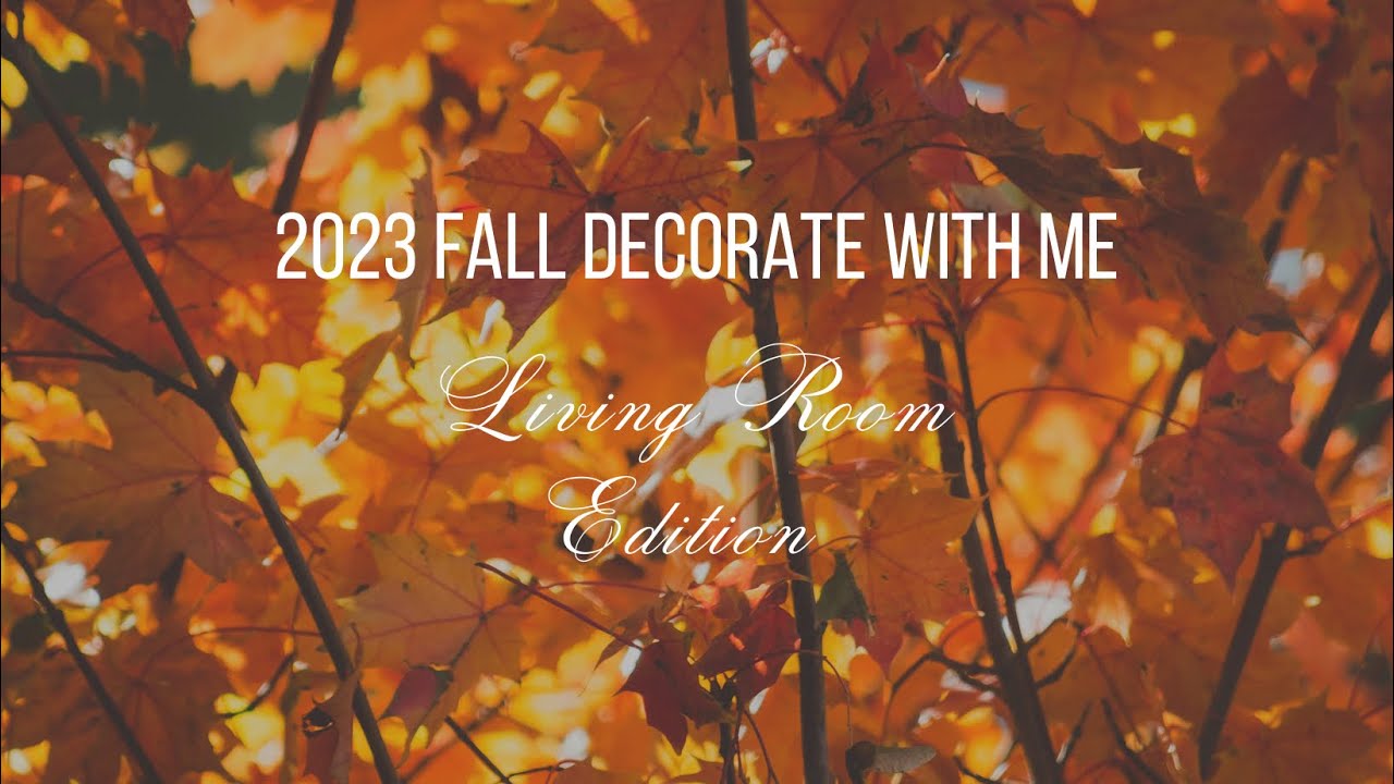 •NEW• 2023 Mobile Home Fall Decorate With Me: Creating a Cozy and ...