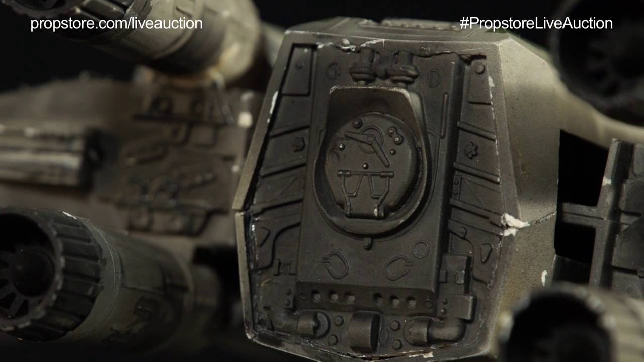 Lot 448 - STAR WARS THE EMPIRE STRIKES BACK (1980) - X-Wing ILM Model ...