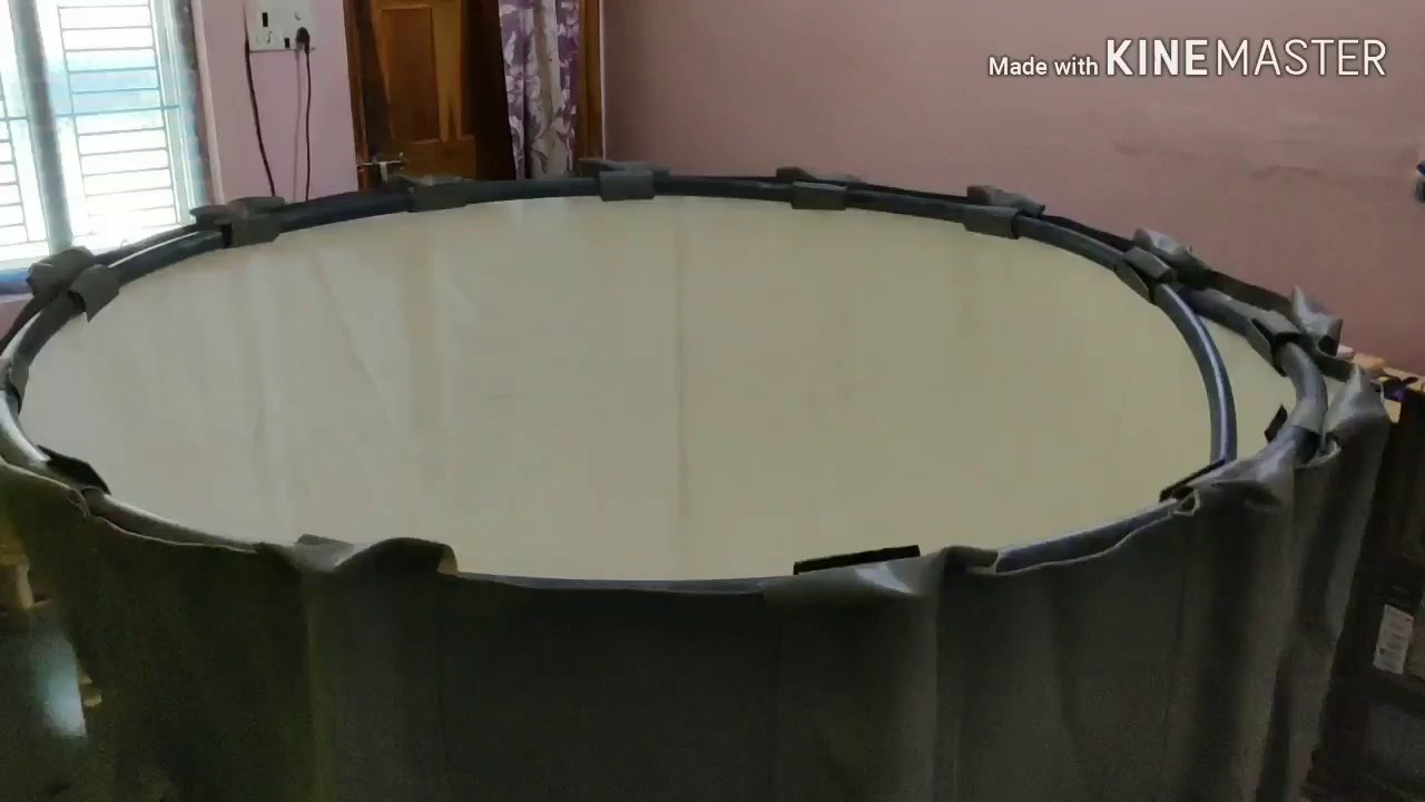 RS polymers Portable water tank 1800 gsm. - YouTube