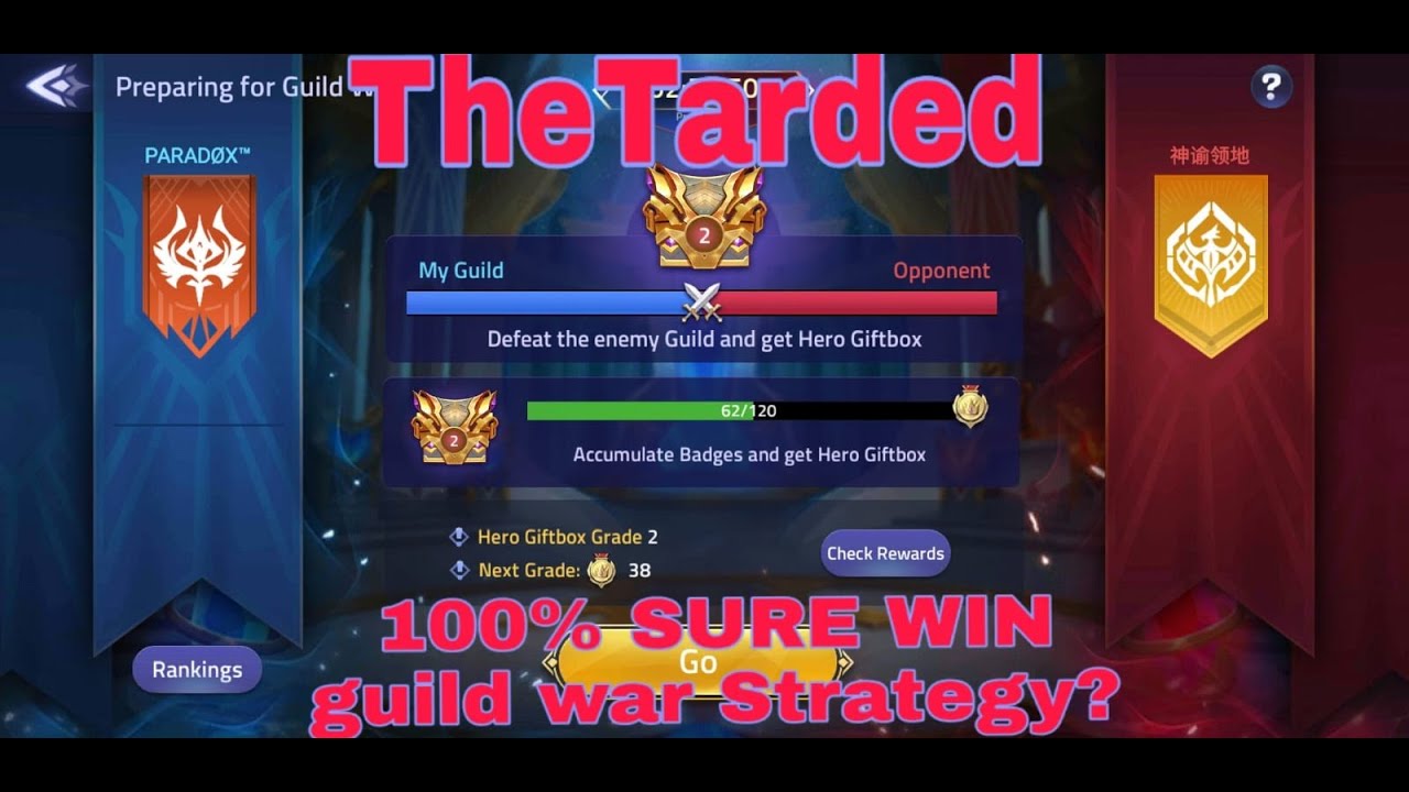 100% sure win MLA guild War Strategy? How Legit is this? - YouTube