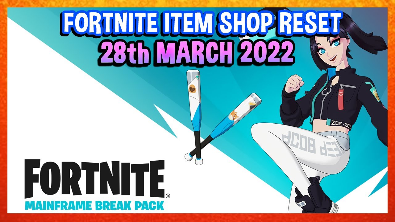 *NEW* MAINFRAME BREAK STARTER PACK! (Fortnite Item Shop Reset 28th ...