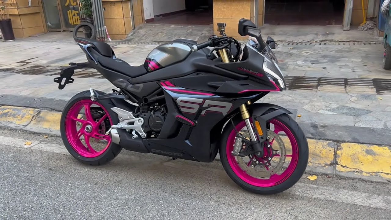 Cf moto 450 sr-s new black colour |zicron black modified |450sr cf moto ...