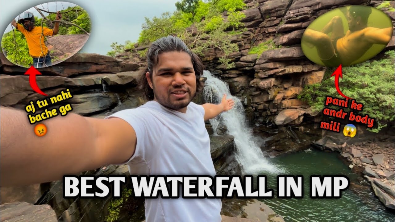 One of the best place in MP 😍 biggest waterfall in mp 😨 - YouTube