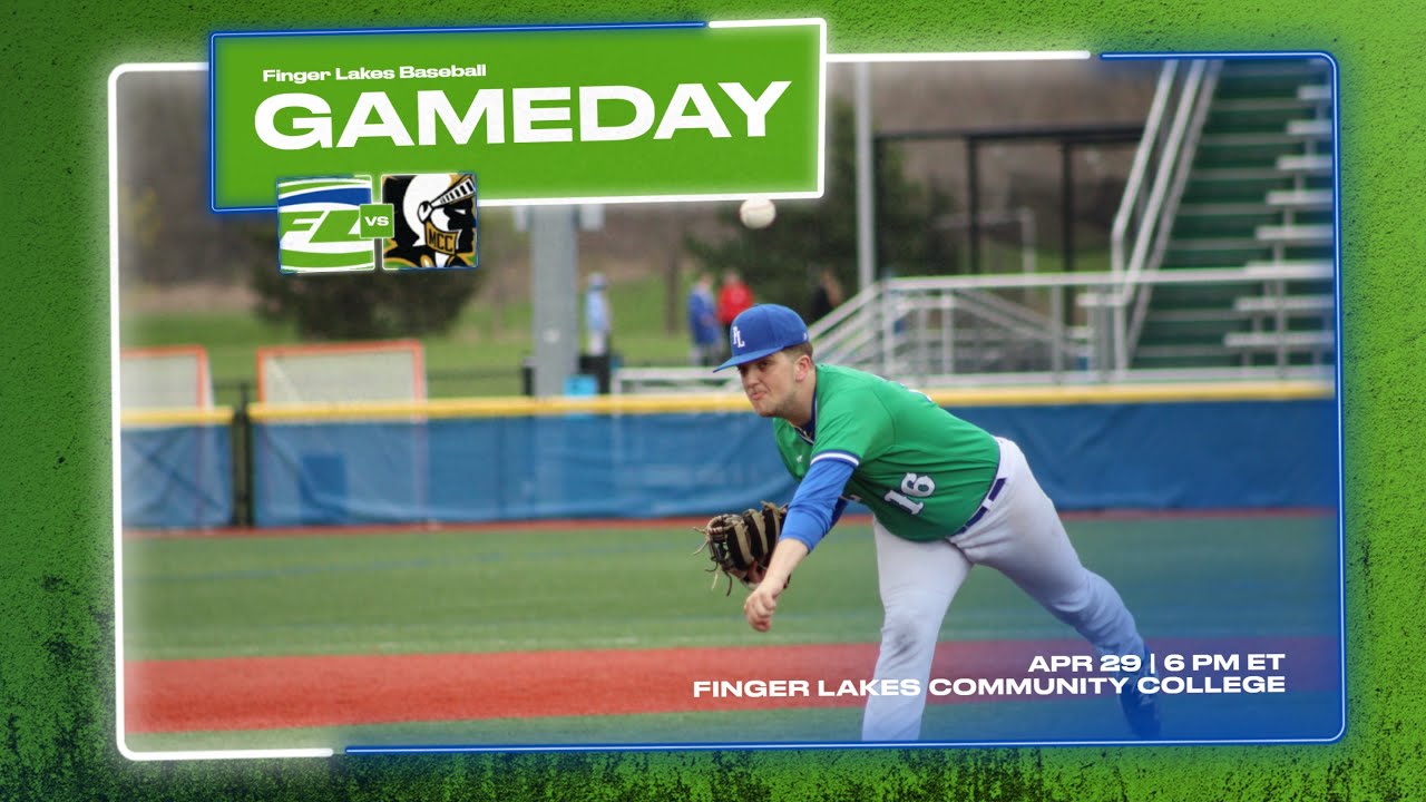 NJCAA Baseball: Finger Lakes Community College vs. Monroe Community ...
