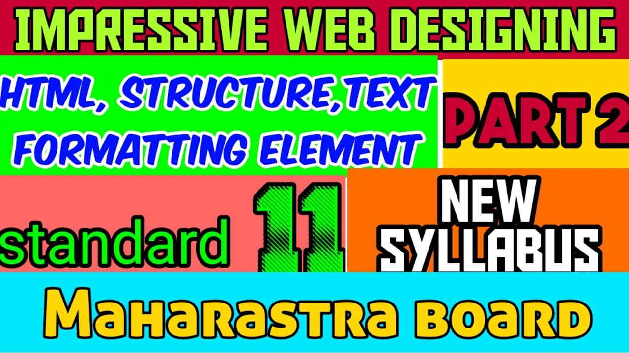 HTML Tutorial Basic Structure Of HTML Impressive Web Designing HTML Tutorial Basic Structure Of HTML Impressive Web Designing