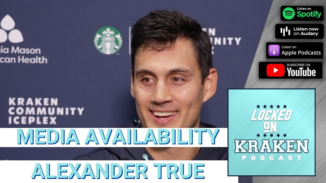 Seattle Kraken Forward Alexander True Media Availability - 9/28/2022 ...