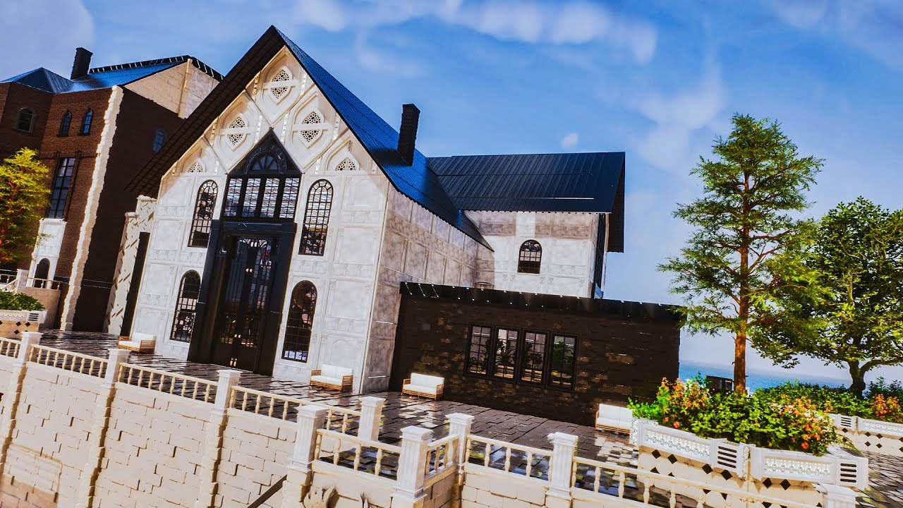 Modern House | Build Tutorial | ARK: Survival Ascended - YouTube