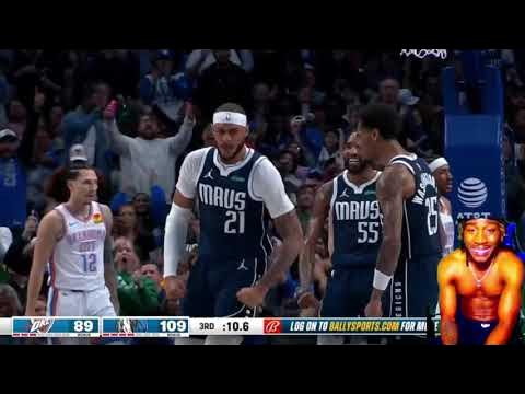 Reacting to THUNDER at MAVERICKS 2024 NBA FULL GAME HIGHLIGHTS Reaction! - YouTube