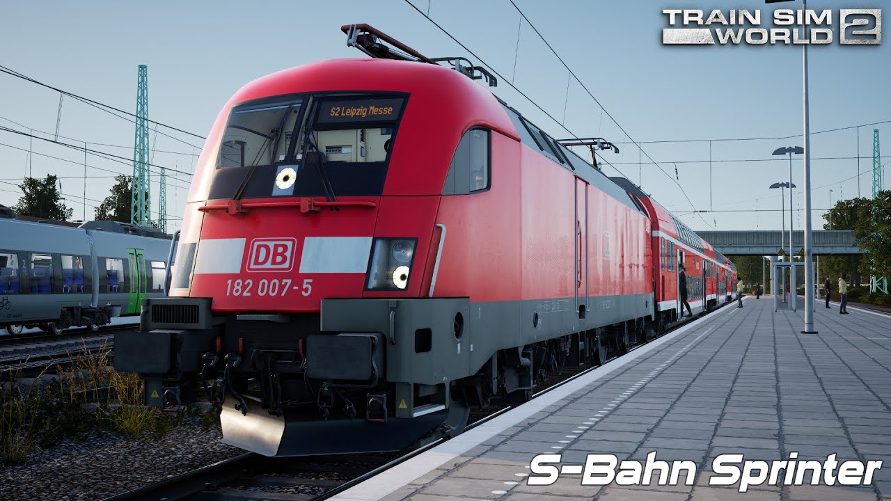 S-Bahn Sprinter - Rapid Transit - BR 182 - Train Sim World 2 - YouTube