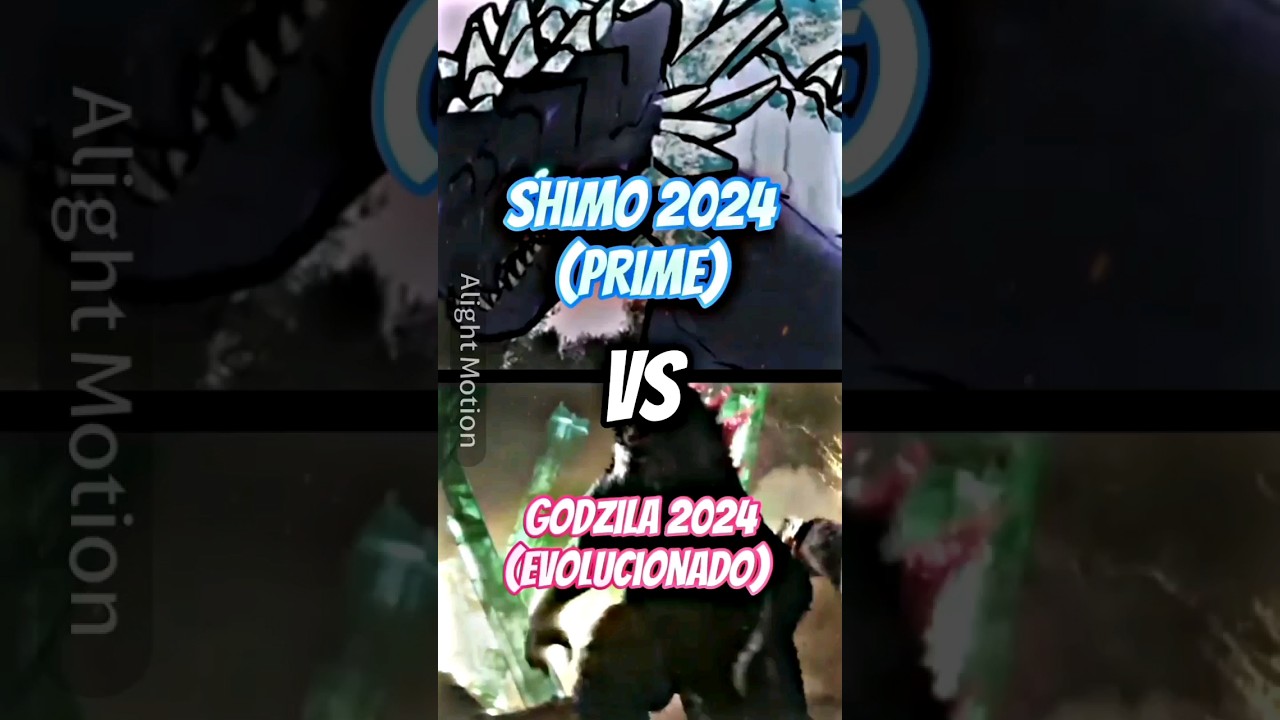 Godzila vs Skar king y Shimo #monsterverse #edit #godzilla #shimo# ...