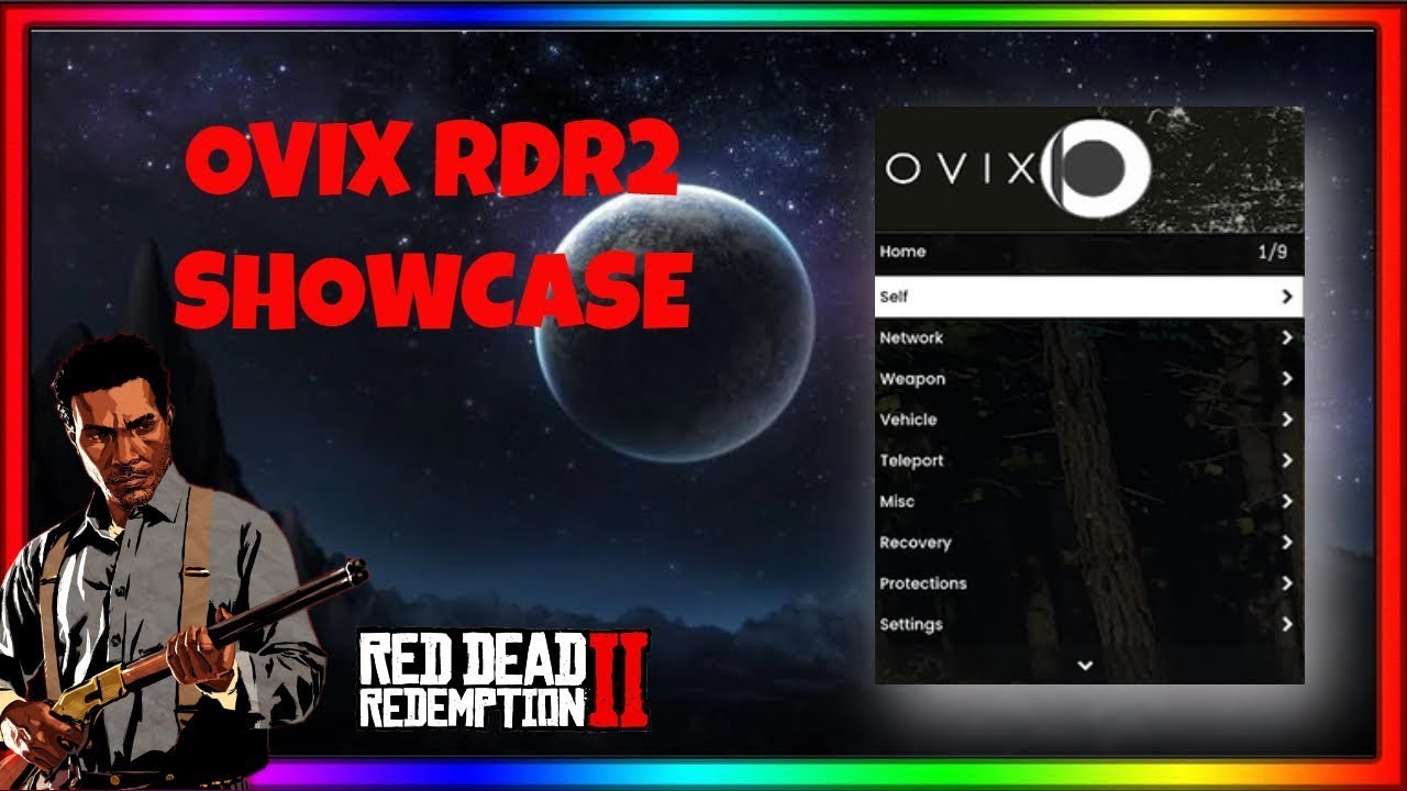 Red Dead Redemption 2 Online - OVIX Mod Menu | BEST MENU | Free ...