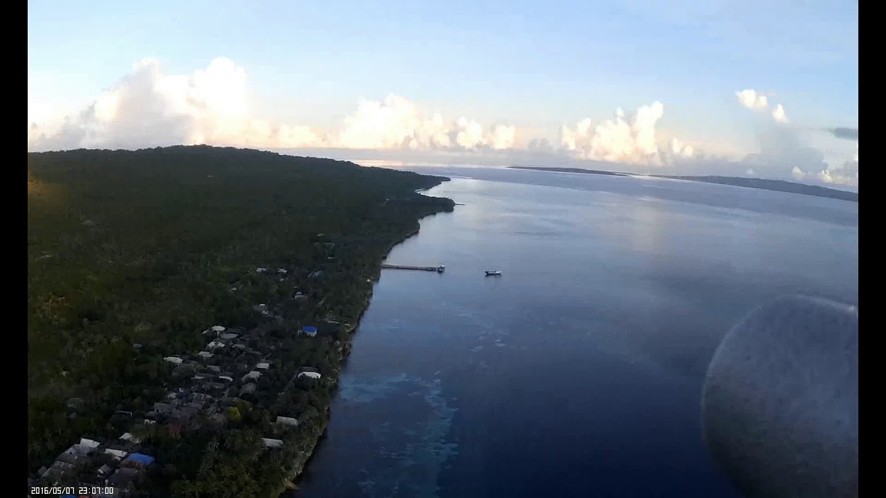 Staircase coastal landscape on Binongko Island - YouTube