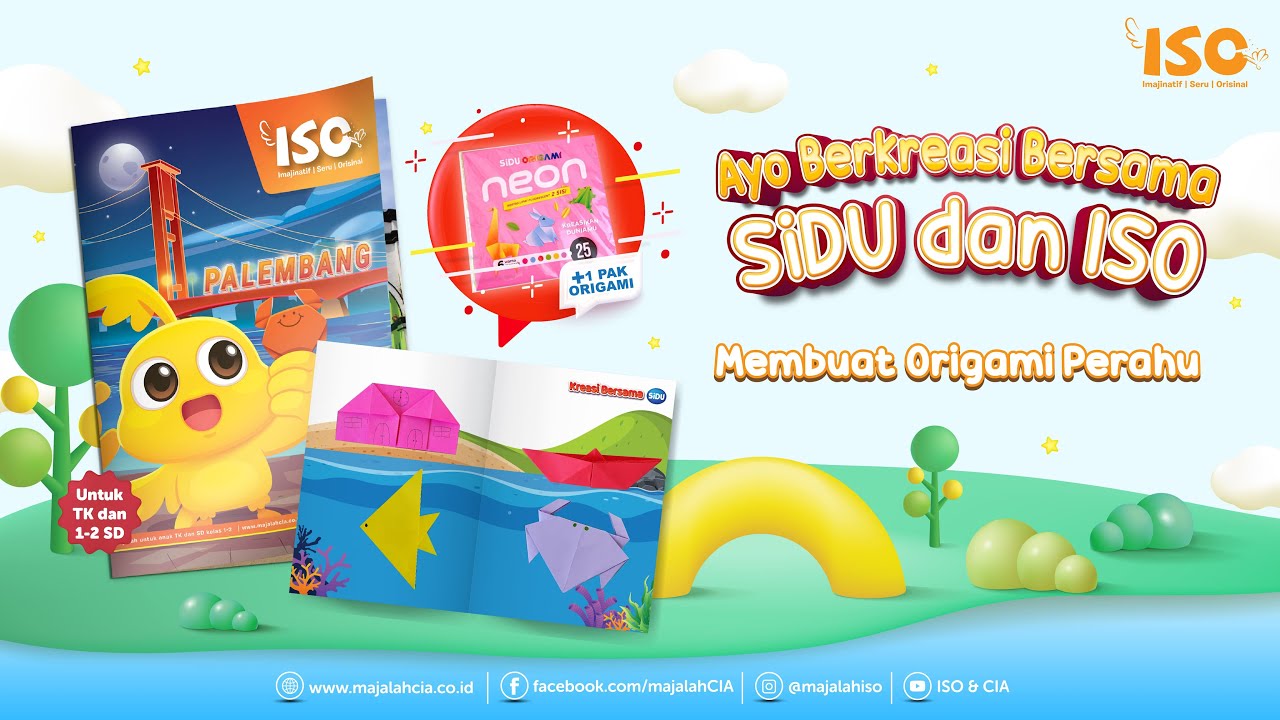 Kreasi Bersama SiDU - "MEMBUAT ORIGAMI PERAHU" - YouTube