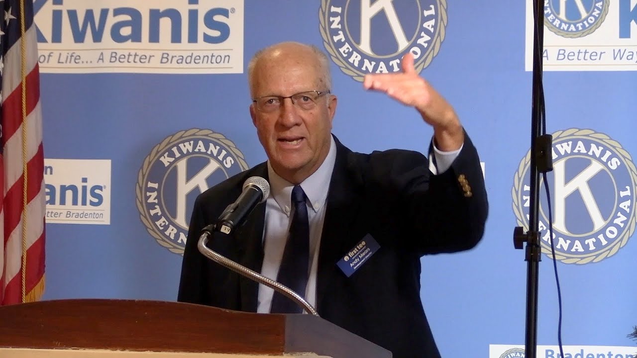 Bradenton Kiwanis, January 12, 2021 -- Andy Mears, First Tee Sarasota ...