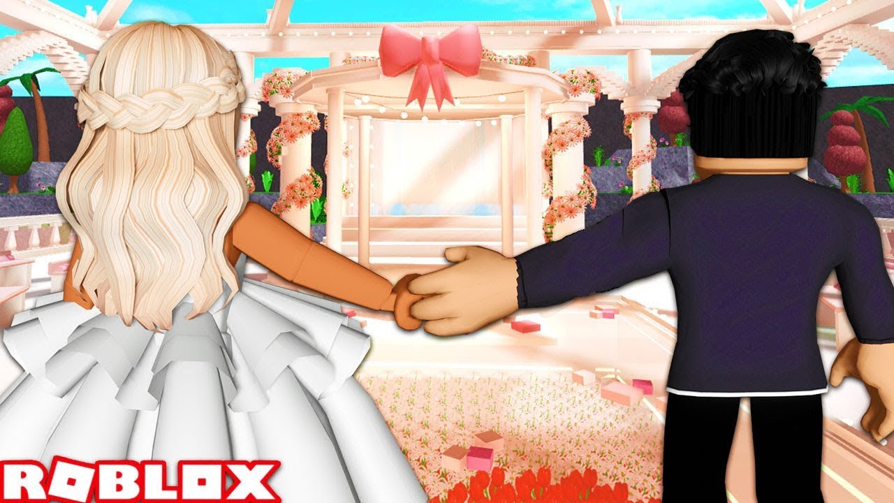 WE WENT TO A WEDDING IN ROBLOX BLOXBURG 😳 - YouTube