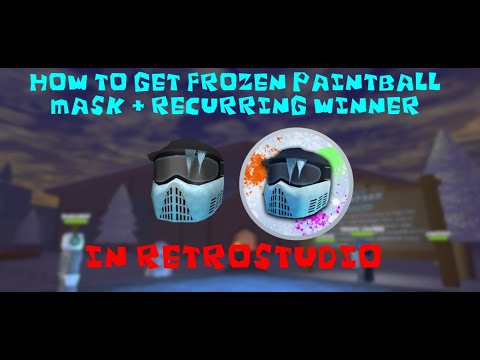 How to get Frozen Paintball Mask + Recurring Winner Badge in ...